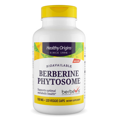 Healthy Origins Berberine Phytosome 550 mg - 120 Veggie Caps