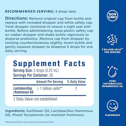0.34 fl oz probiotic drops