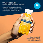 0.6 oz Transcend Foods endurance gel