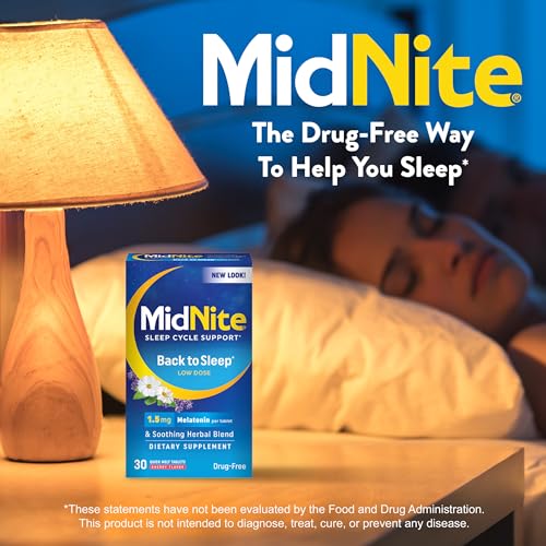 1.5 mg melatonin for restful sleep