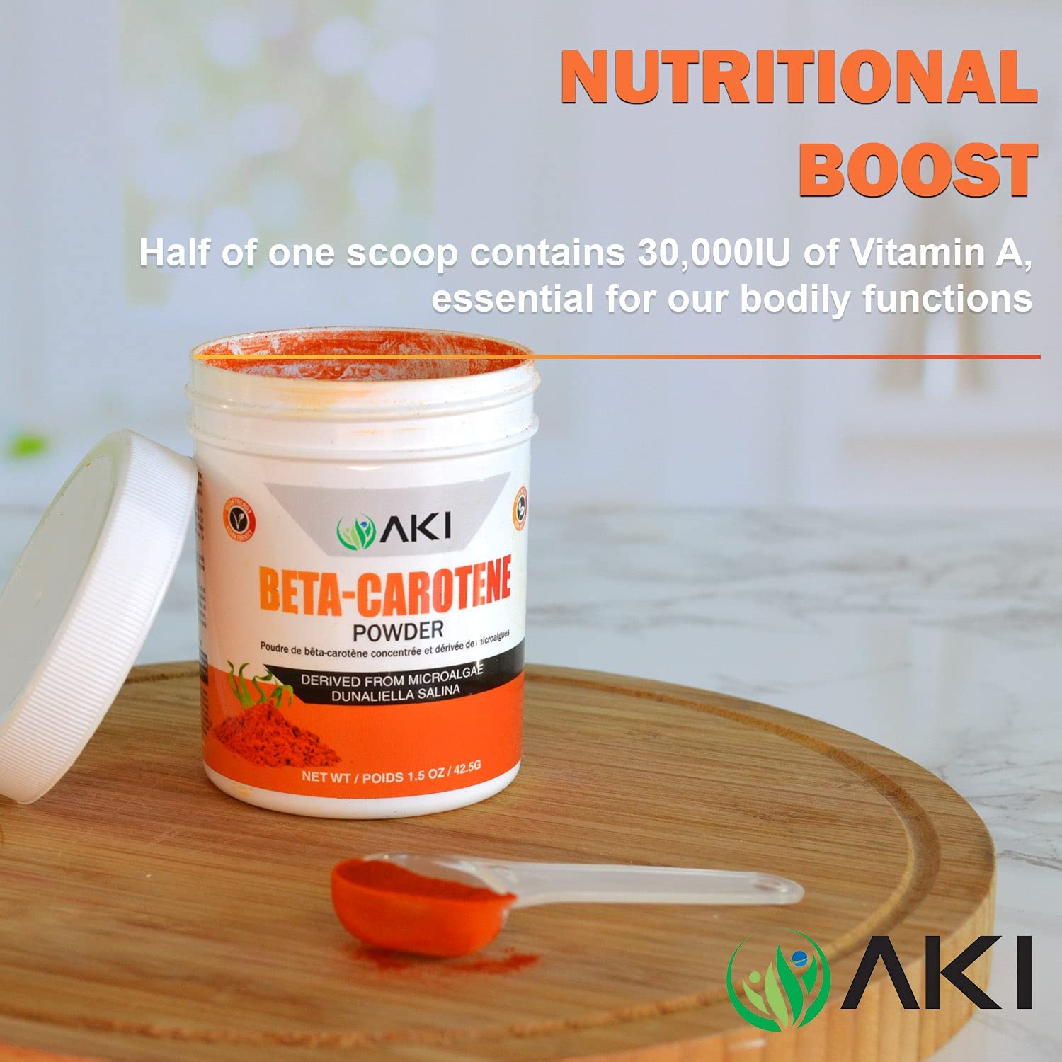 1.5 oz Beta Carotene for daily nutrition