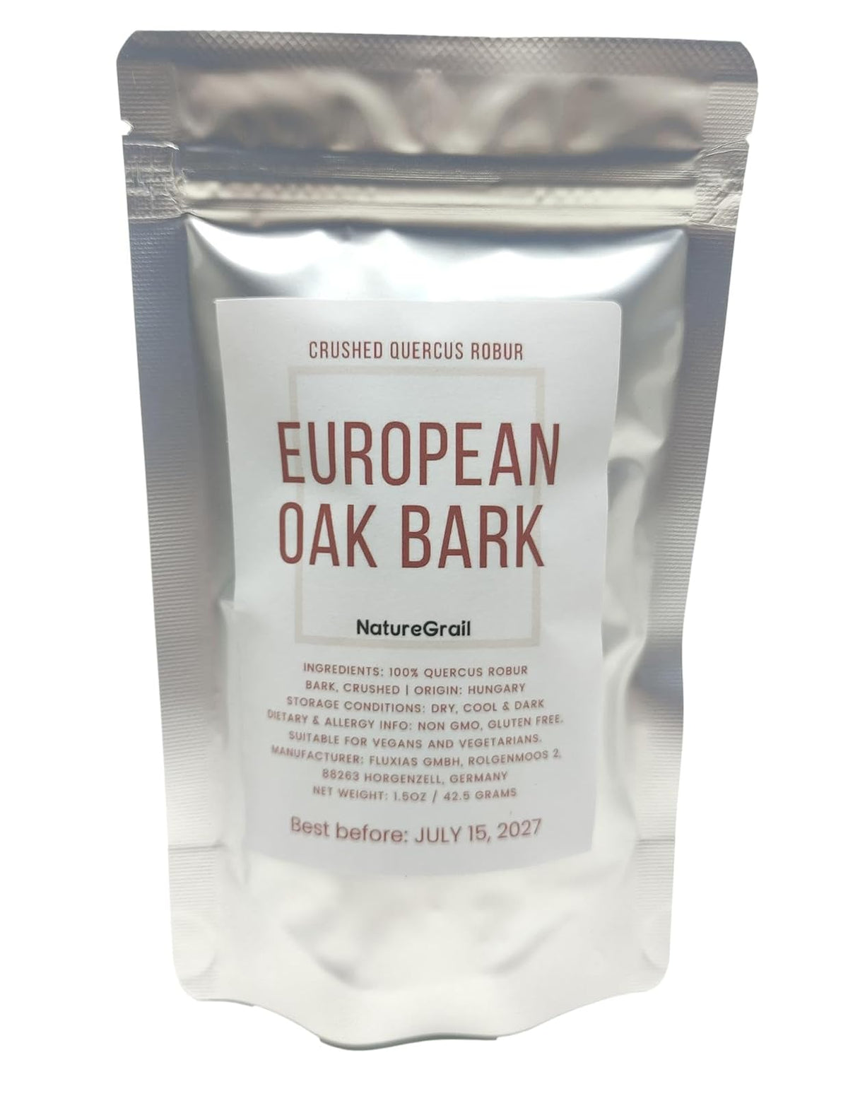 1.5 oz European Oak Bark for wellness