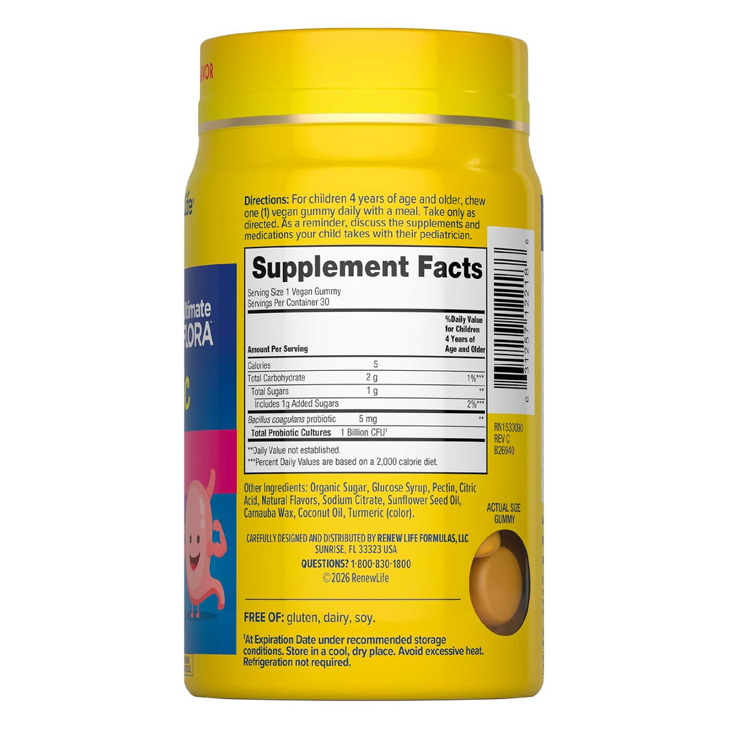 1 billion CFU probiotic support