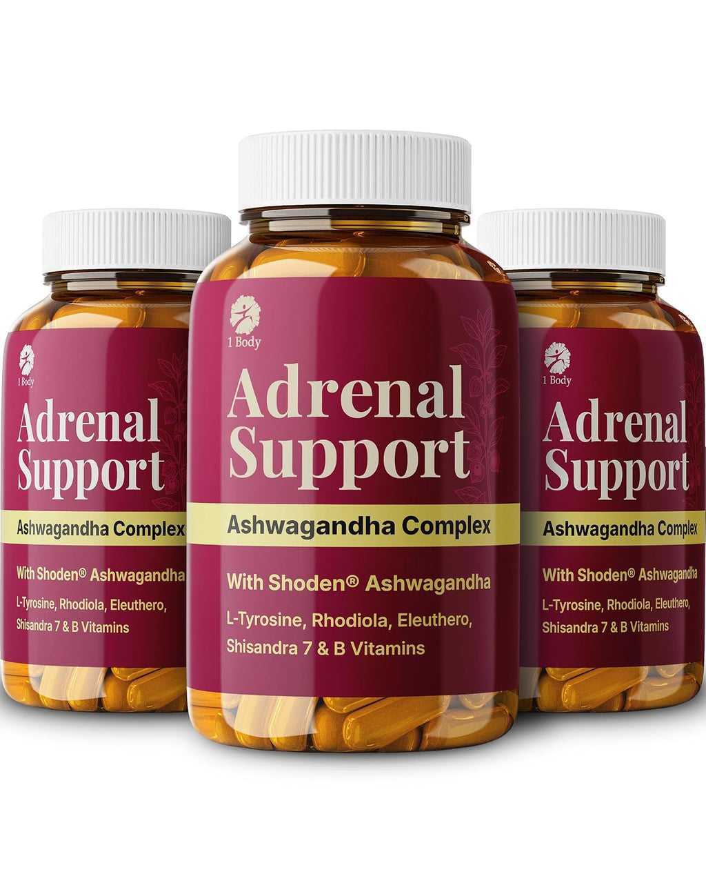 1 Body adrenal support complex for energy