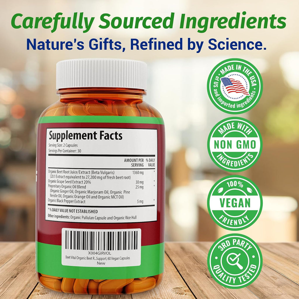 1 Body beet root for detox support