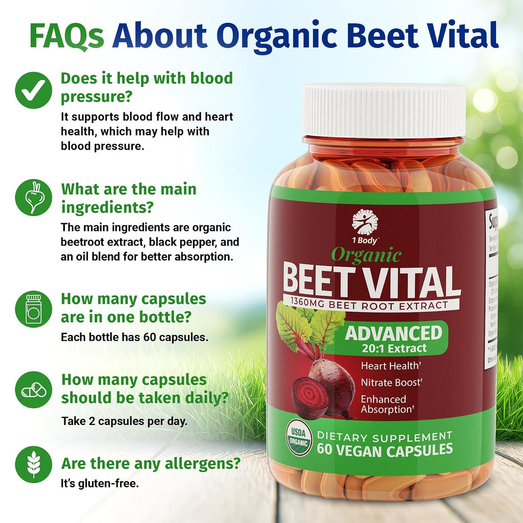 1 Body beet root for overall wellness