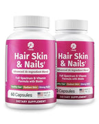 1 Body hair skin & nails capsules