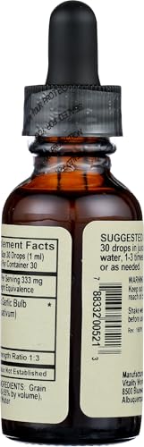 1 fl oz aged garlic extract