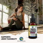 1 Fl Oz black seed oil bottle