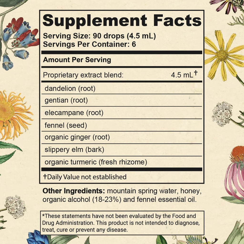 1 Fl Oz digestive support