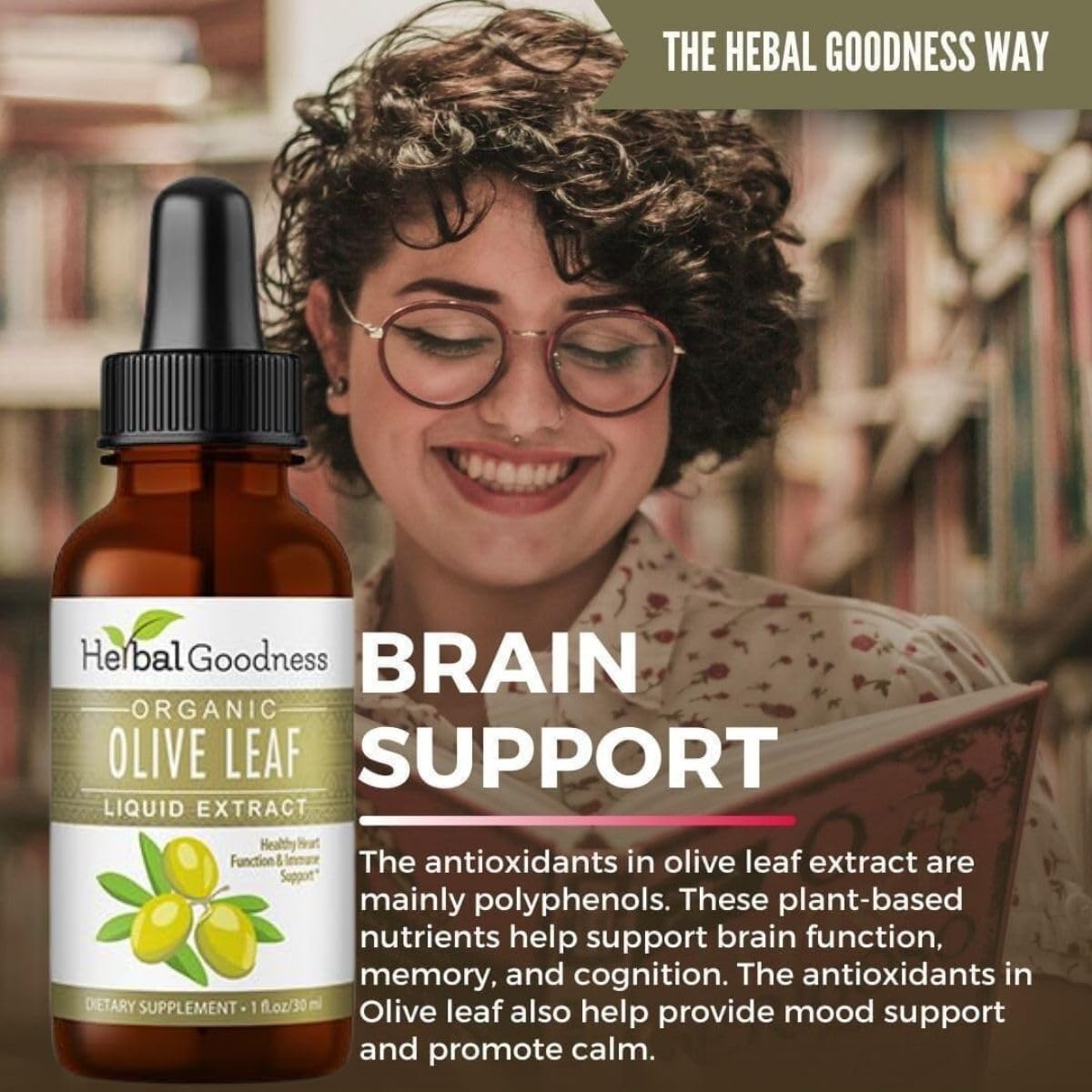 1 fl oz olive leaf supplement