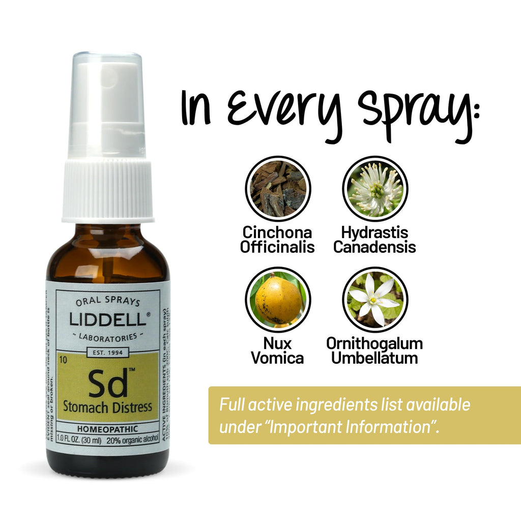 1 fl oz stomach distress remedy