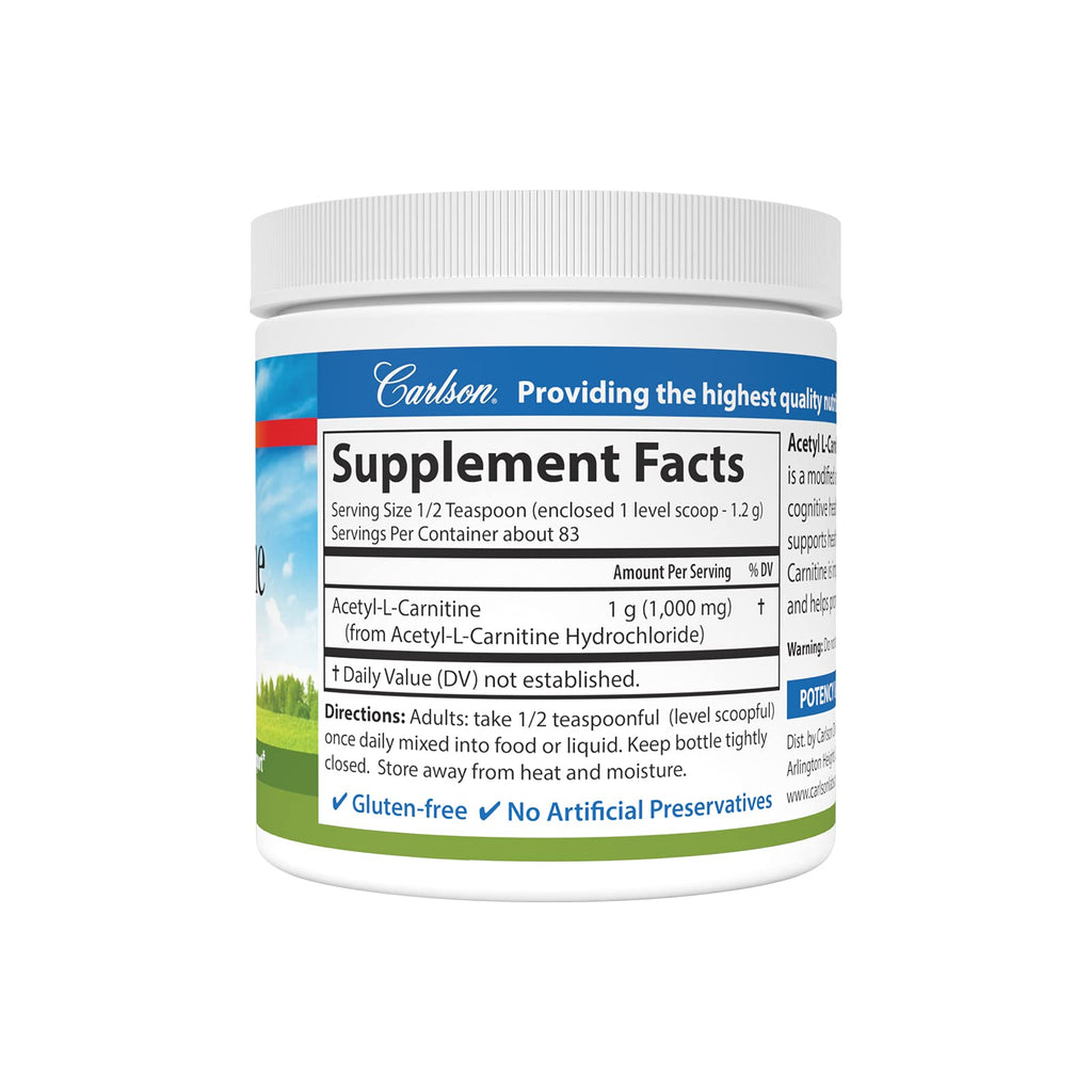 1 g l-carnitine supplement