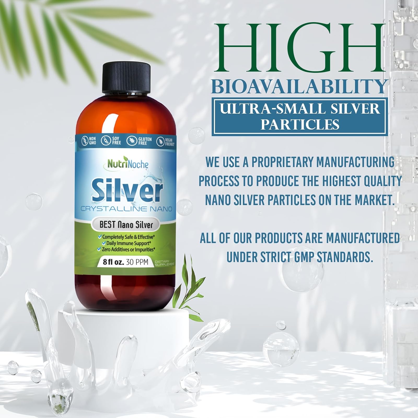 1 gallon colloidal silver bottle