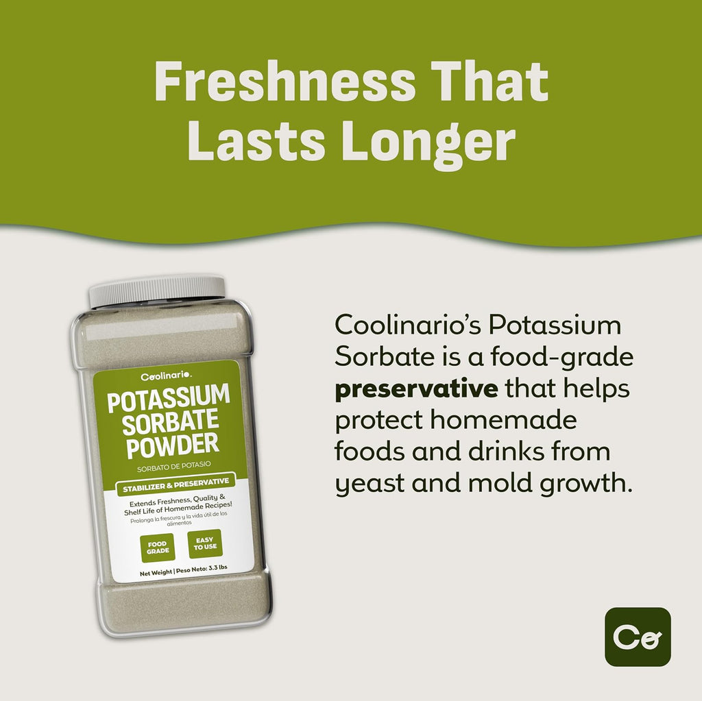 1 gallon potassium sorbate for baking
