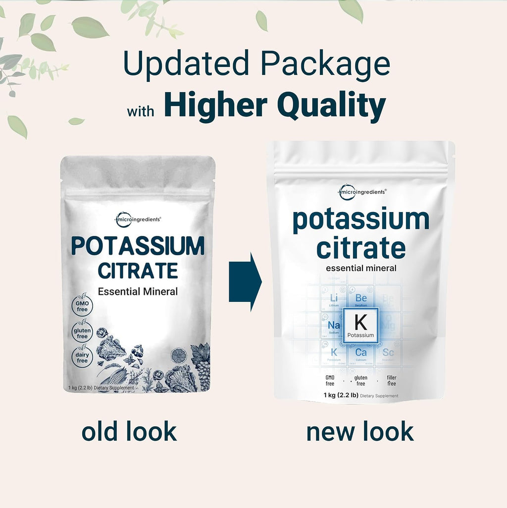 1 KG potassium citrate for electrolyte balance