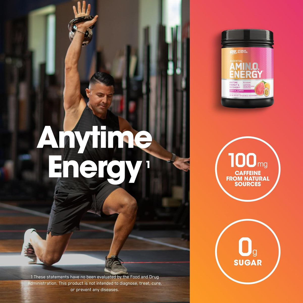1 LB Amino Energy powder for energy boost
