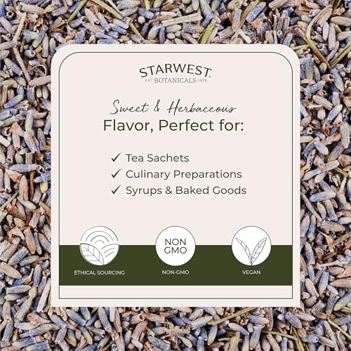 1 lb bag of dried lavender buds
