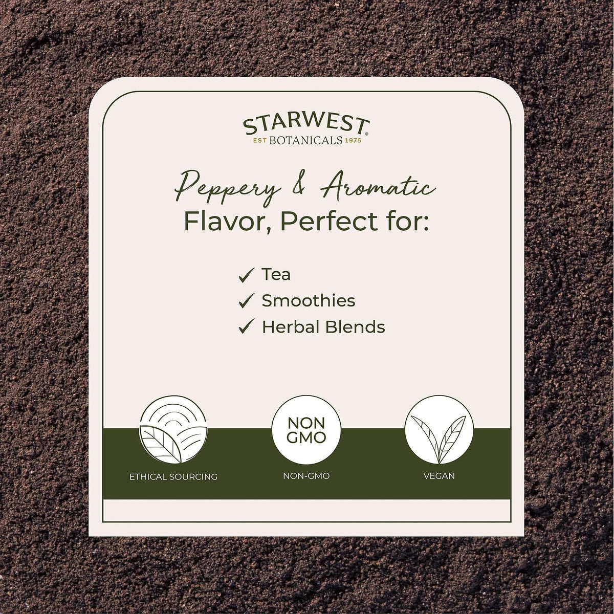 1 lb chaste tree berries powder bag