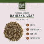 1 lb damiana leaf package