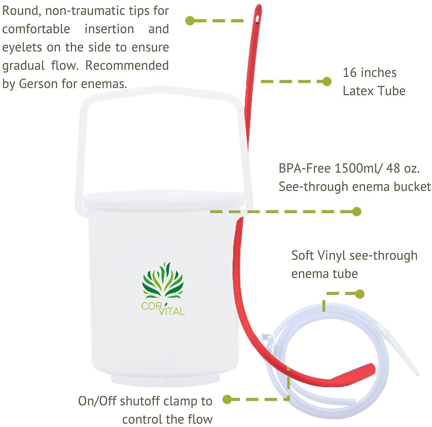 1 LB enema coffee package