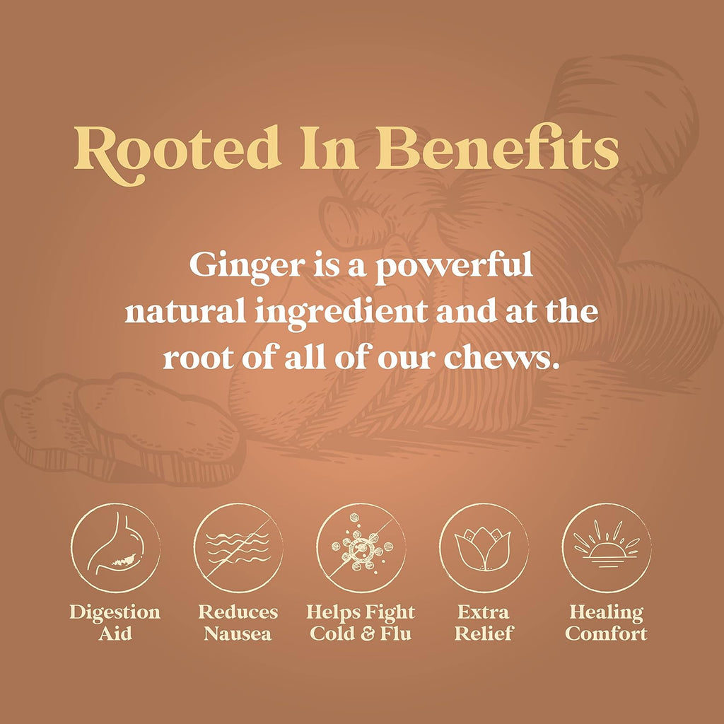 1 lb ginger chews for wellness