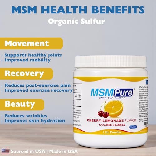1 lb MSM powder for recovery