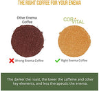 1 lb organic coffee for cleansing