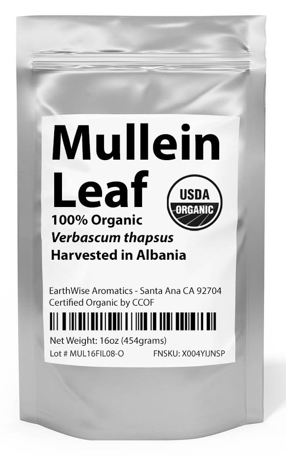 1 lb organic mullein herbal tea