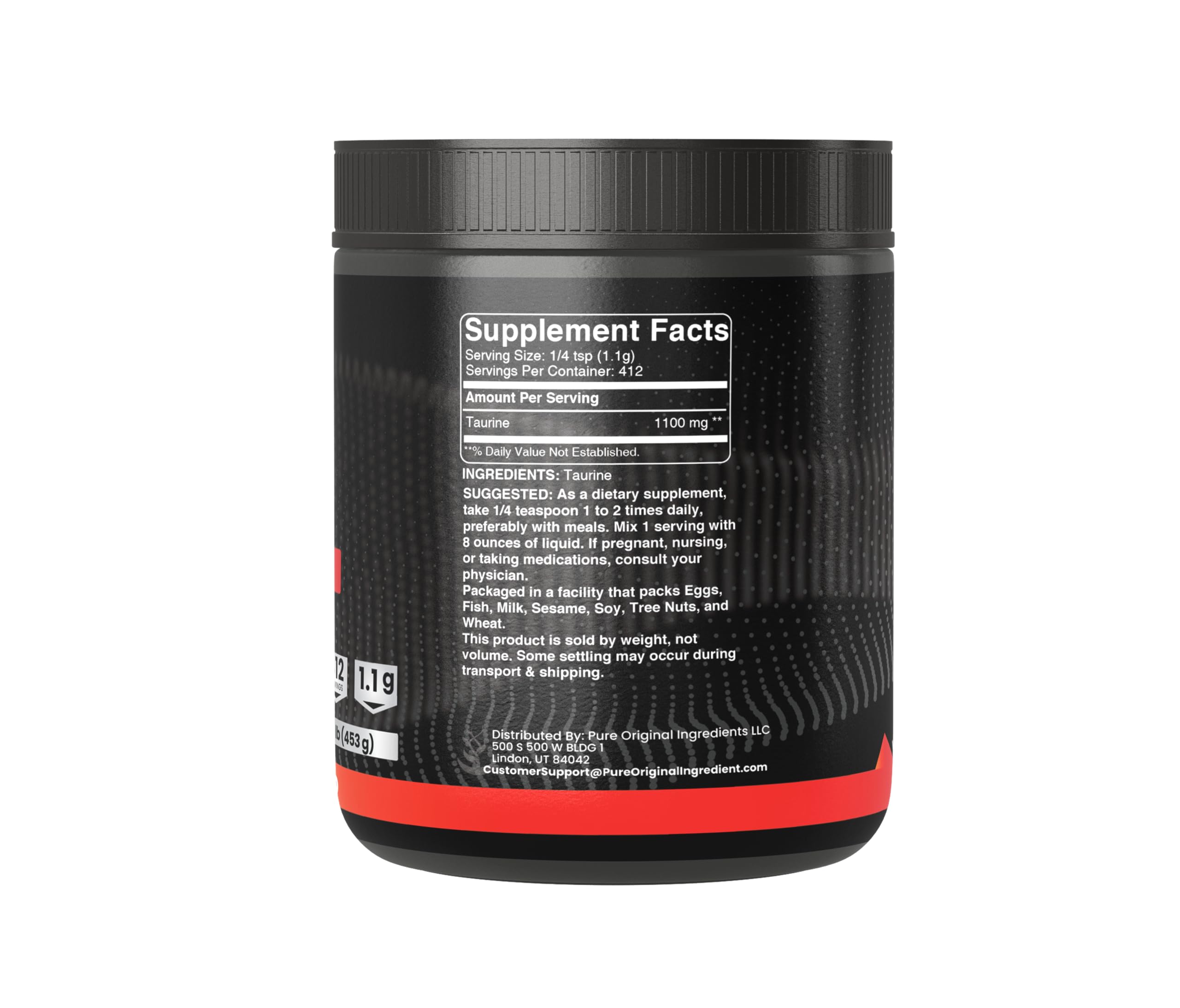 1 lb taurine for fish health