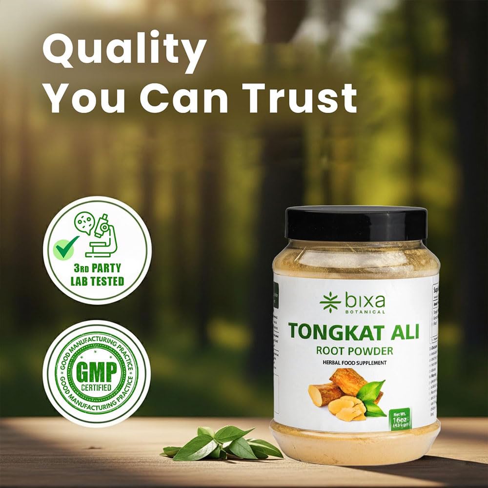 1 lb Tongkat Ali root powder for fitness