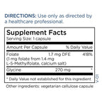 1 mg L-Methylfolate capsules for health
