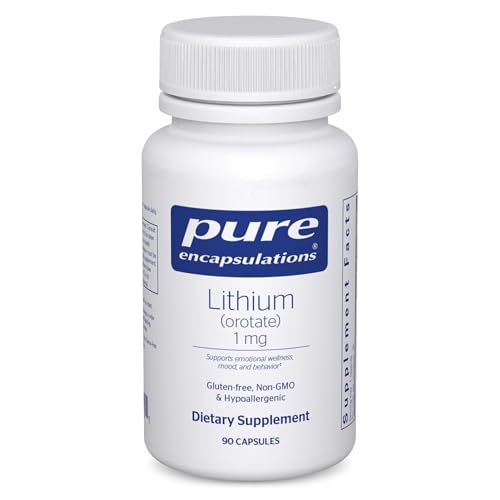 1 mg Lithium Orotate for calmness
