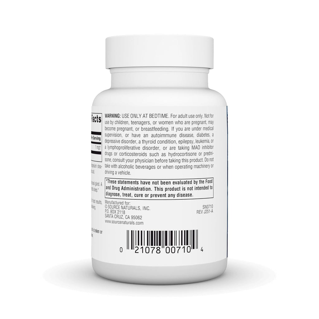 1 mg melatonin for better sleep