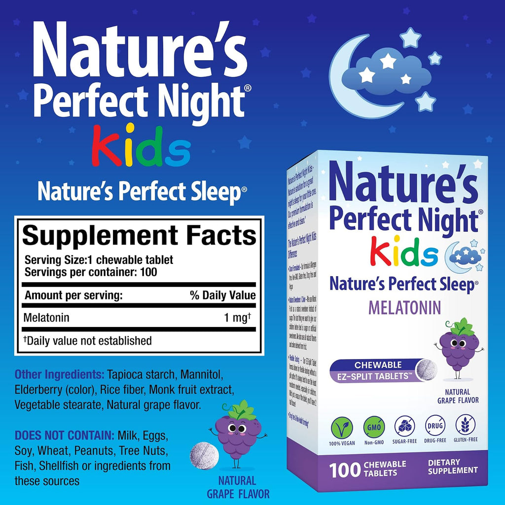 1 mg melatonin for kids