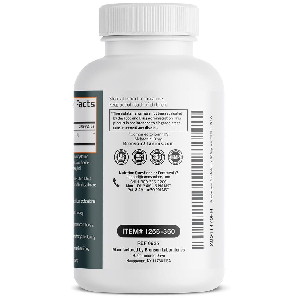1 mg melatonin for relaxation