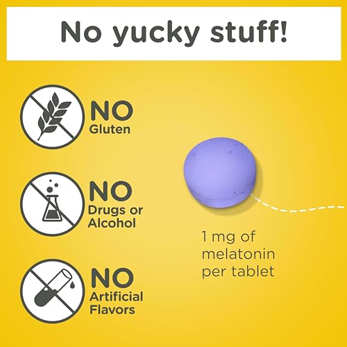 1 mg melatonin for restful nights