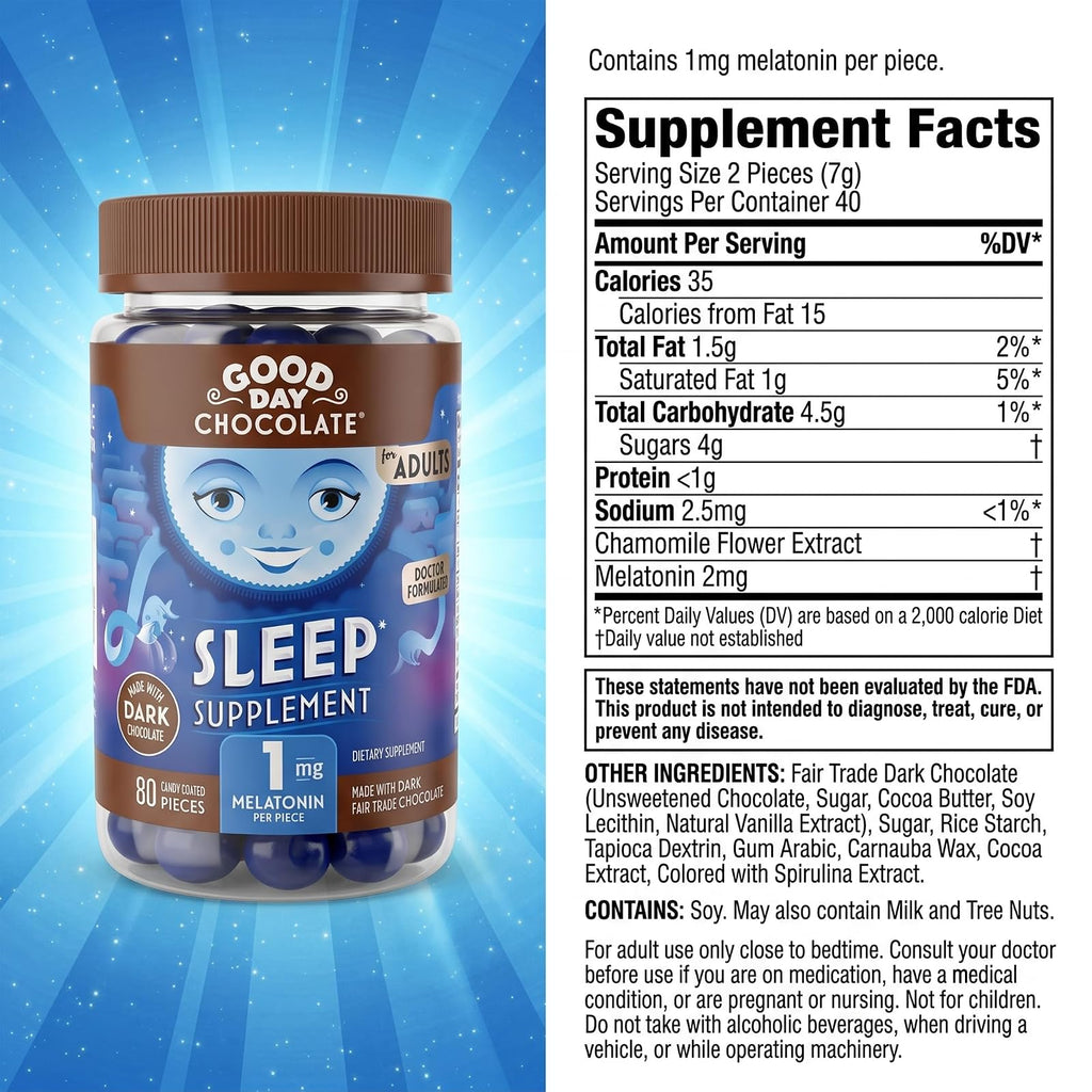 1 mg melatonin for restful nights
