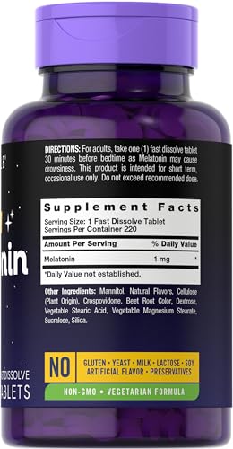 1 mg melatonin for restful sleep