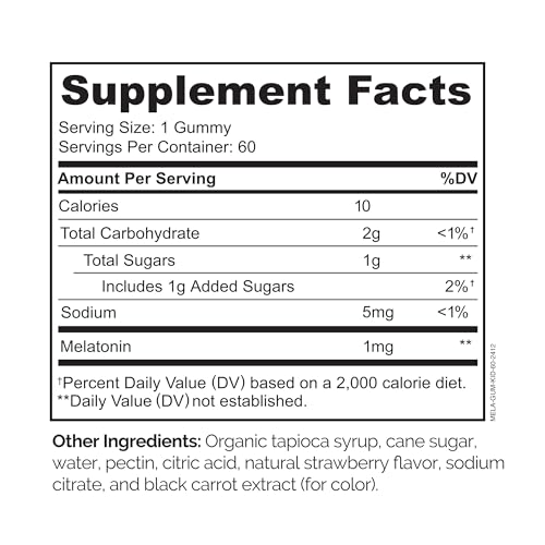 1 mg melatonin gummies for kids