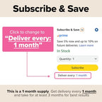 1-month supply of probiotics