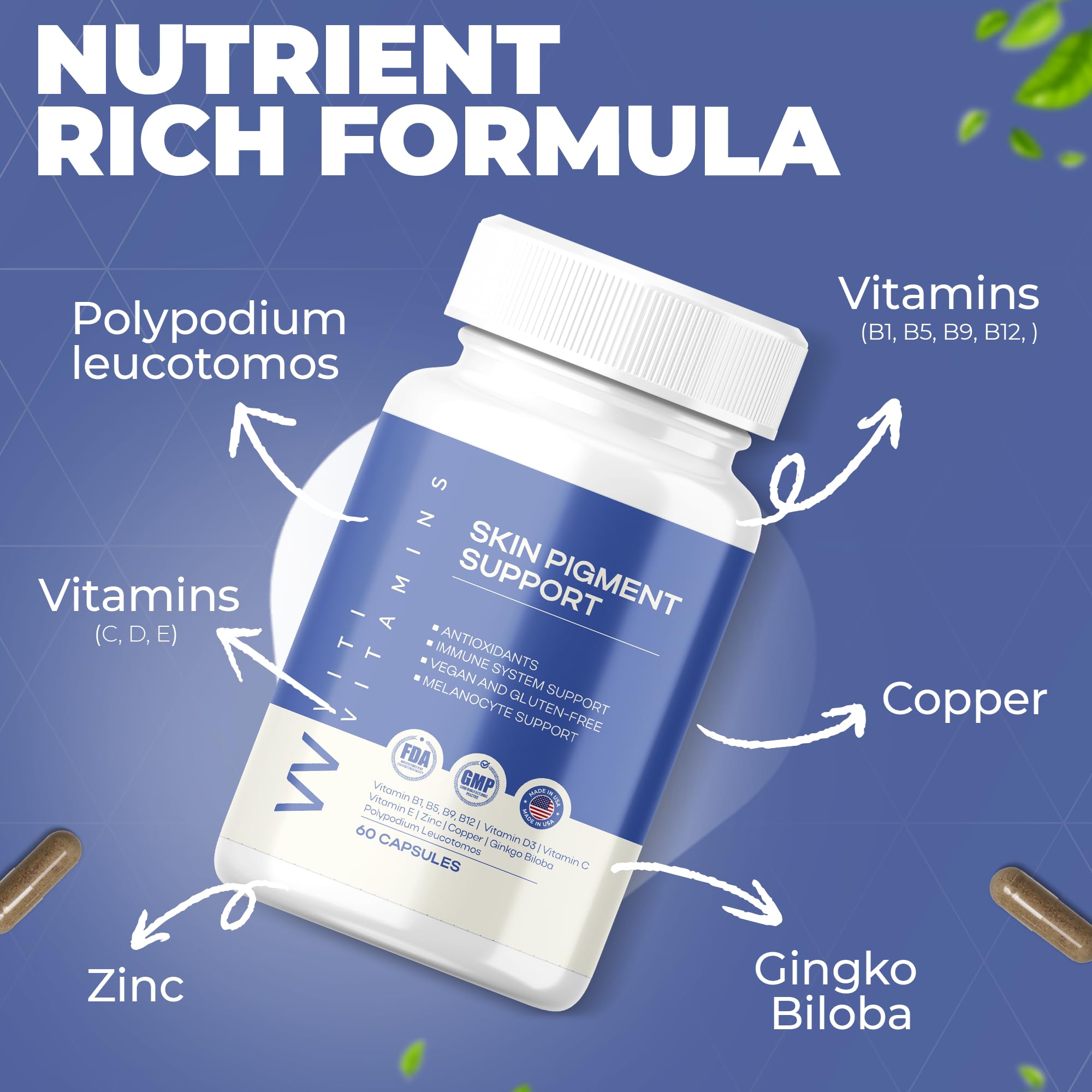 1 month supply of skin vitamins