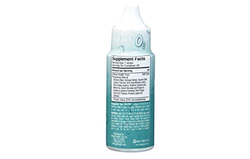 1 ounce GHT dietary supplement bottles
