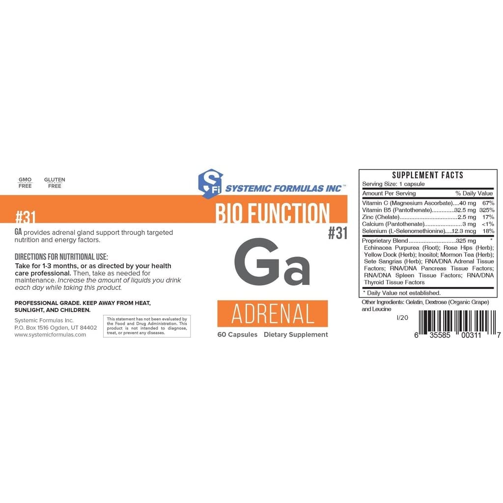 1 oz adrenal support supplement