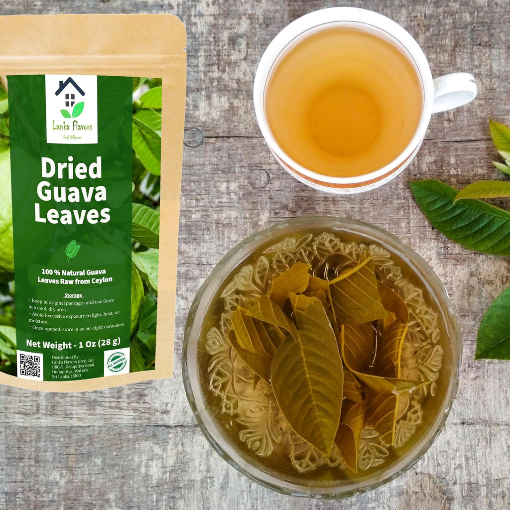 1 oz dried guava leaves package