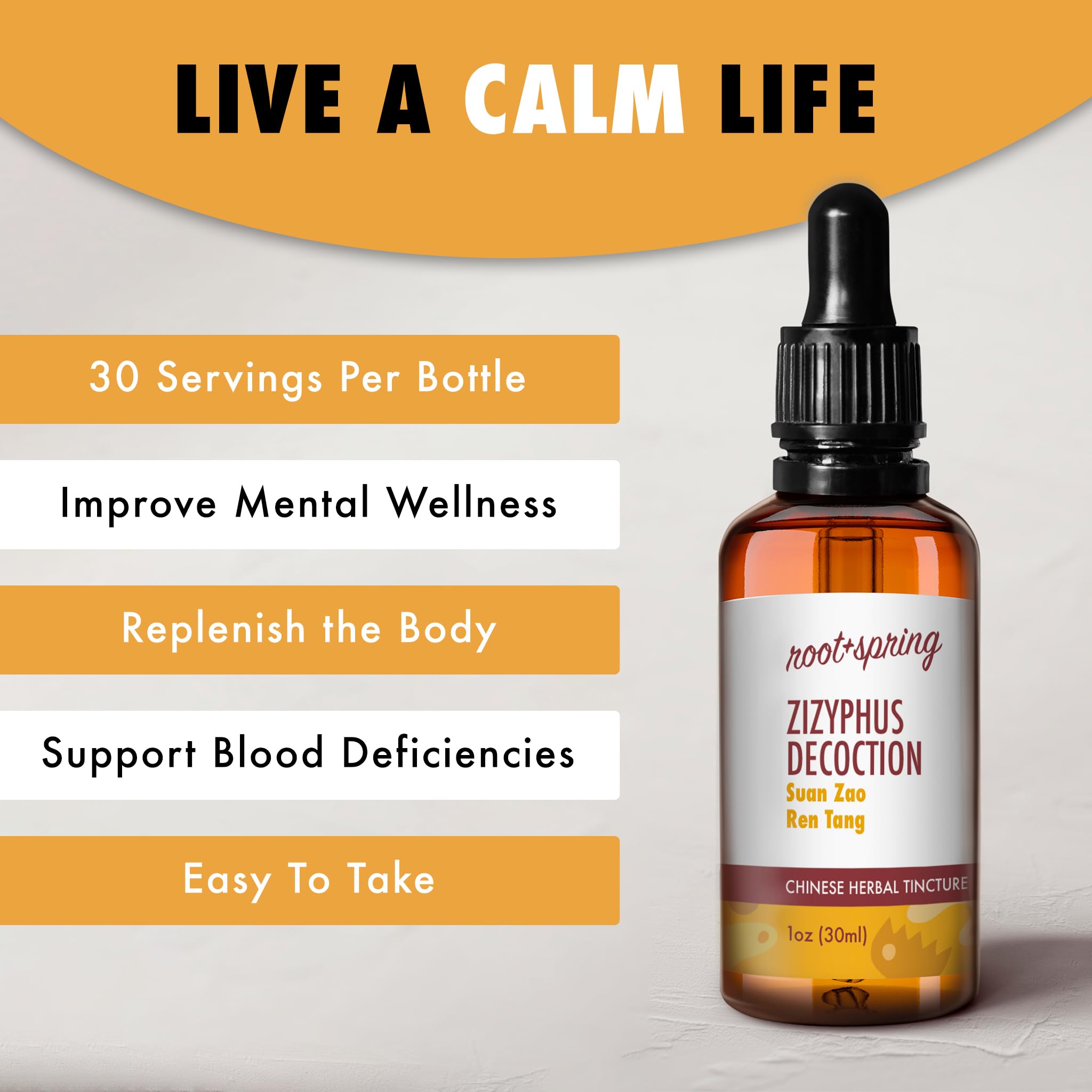 1 oz herbal tincture for stress relief