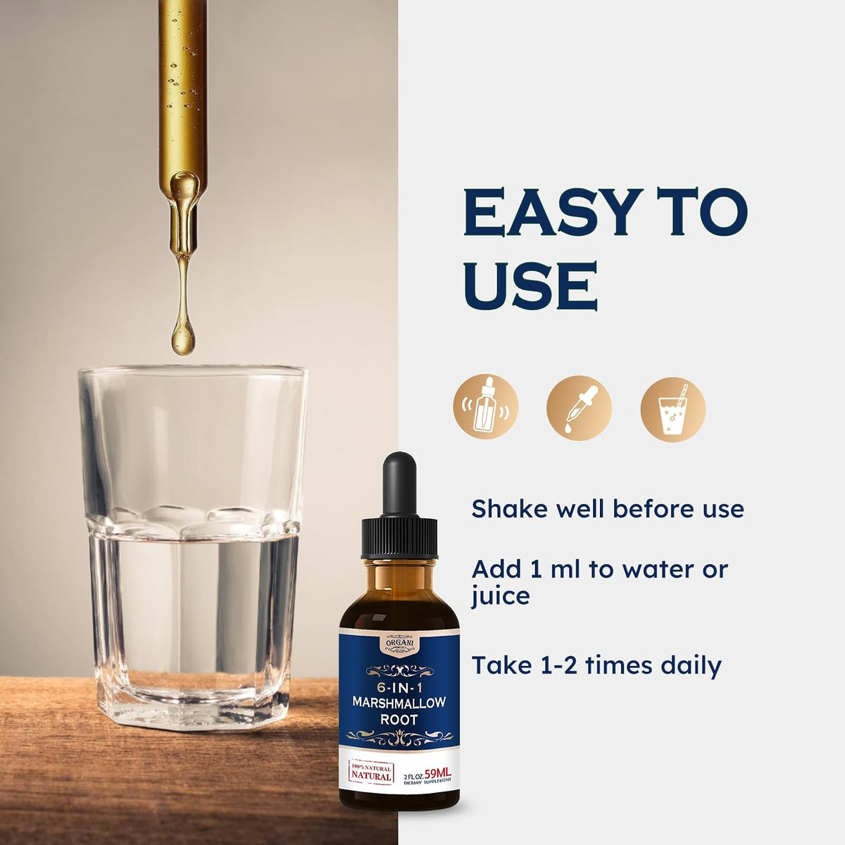 1 oz marshmallow root tincture
