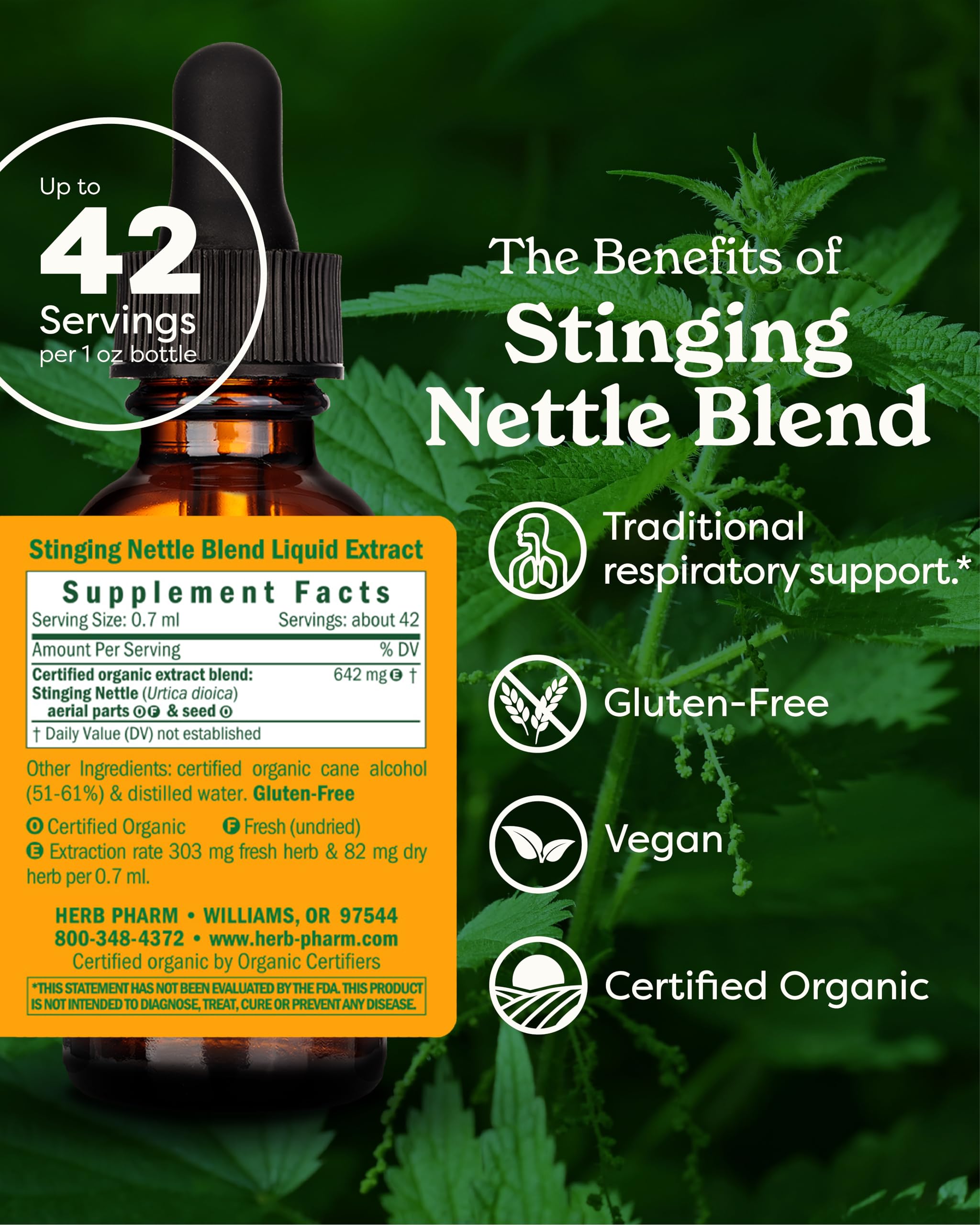 1 oz nettle extract for vitality