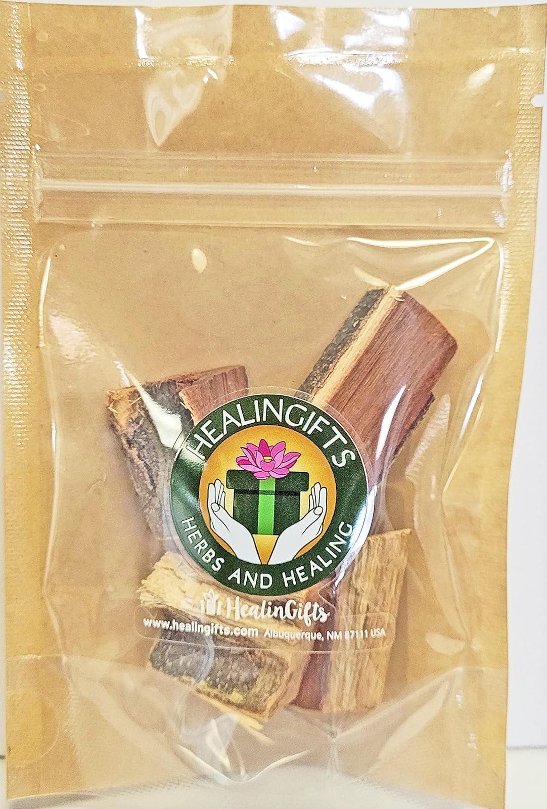 1 oz Palo de Brasil tea package