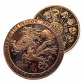 1 oz Year of the Dragon copper coin